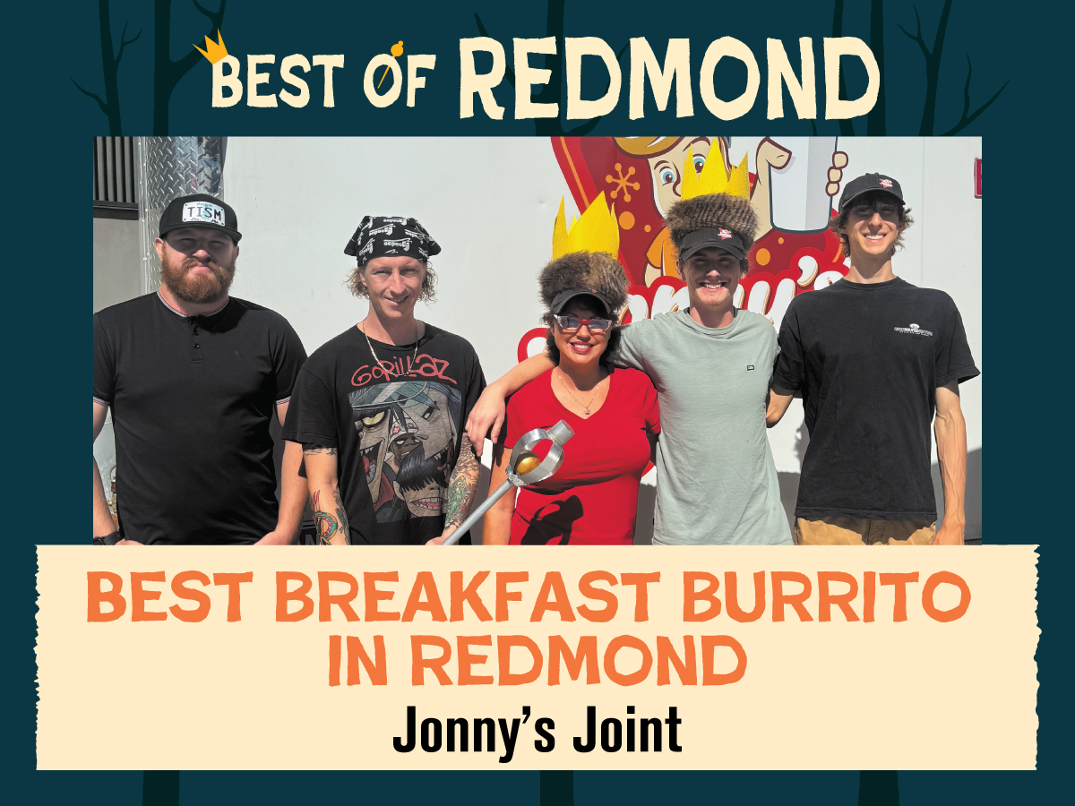 Best Breakfast Burrito in Redmond - The Source - Bend, Oregon